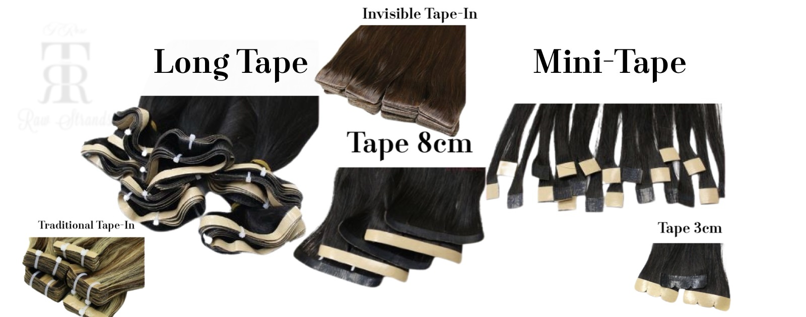 Tape-Ins – Raw Strands